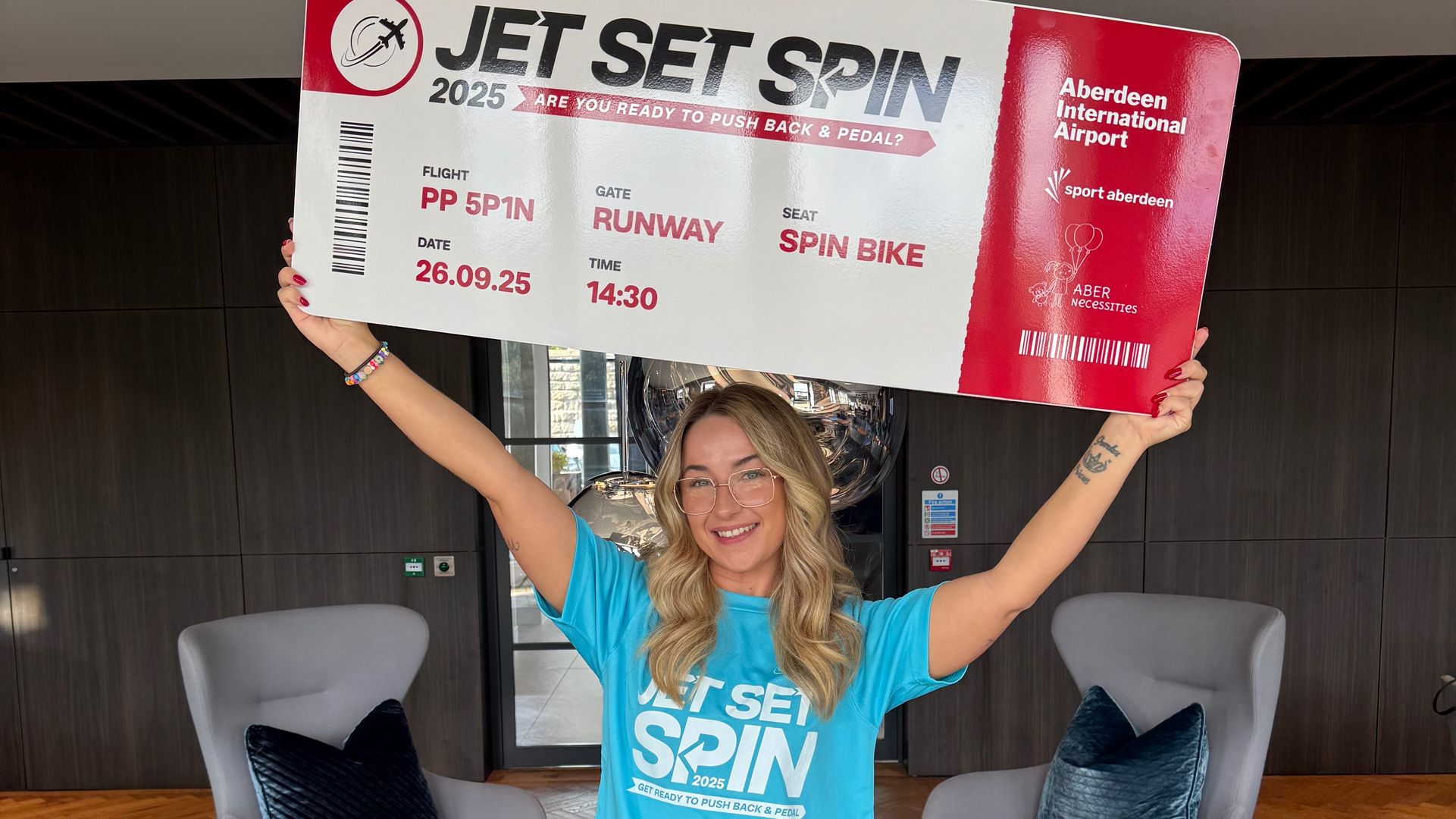Kelci Graham's Jet Set Spin at Aberdeen International Airport 2025 ...