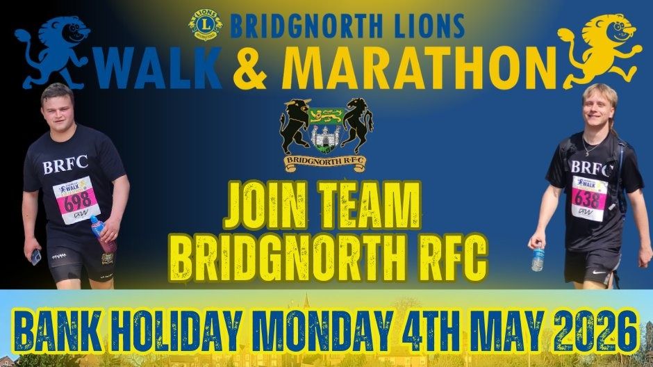 BRIDGNORTH WALK - BRFC - GiveWheel