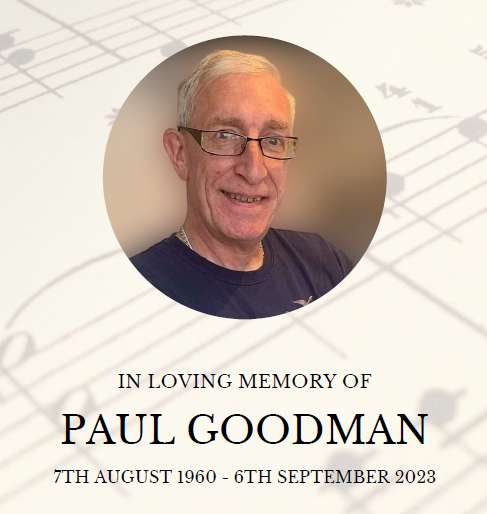 Donations in memory of Paul Goodman - RIP - GiveWheel