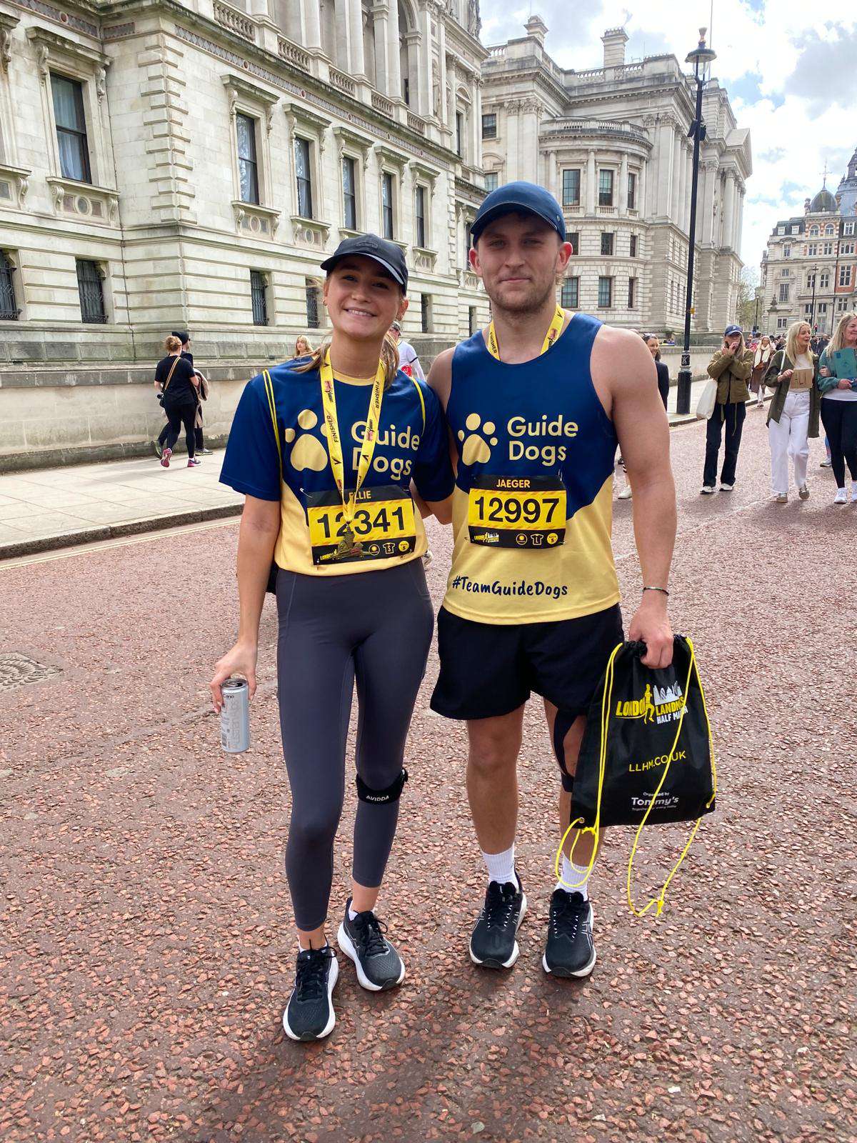 Running the London Landmarks Half Marathon for Guide Dogs and GAIN ...