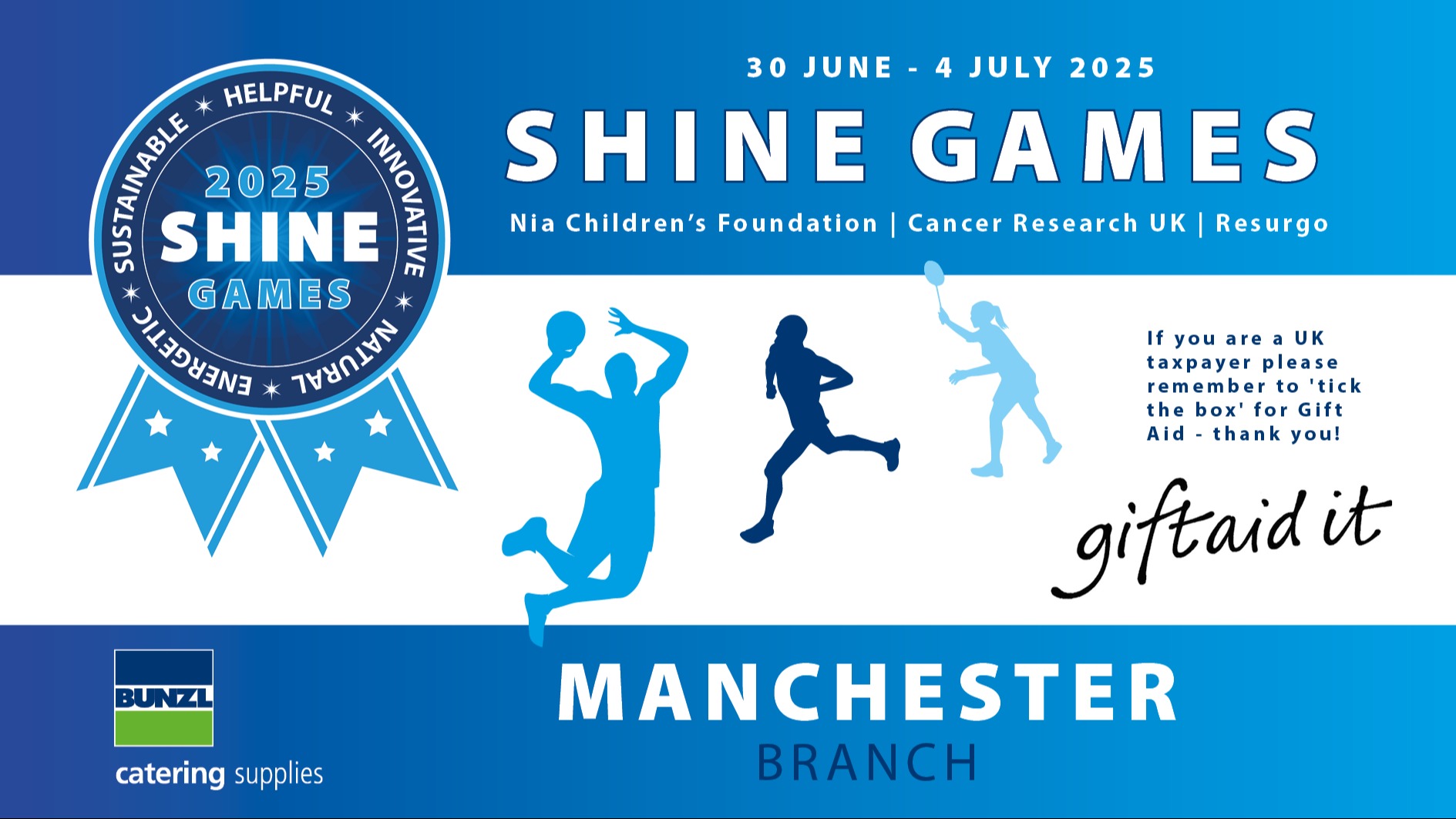 SHINE GAMES 2025 - Manchester - GiveWheel
