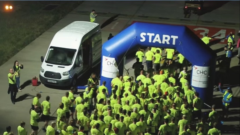 Team Safelift & Safetrade | Aberdeen Runway Run 2025 - GiveWheel