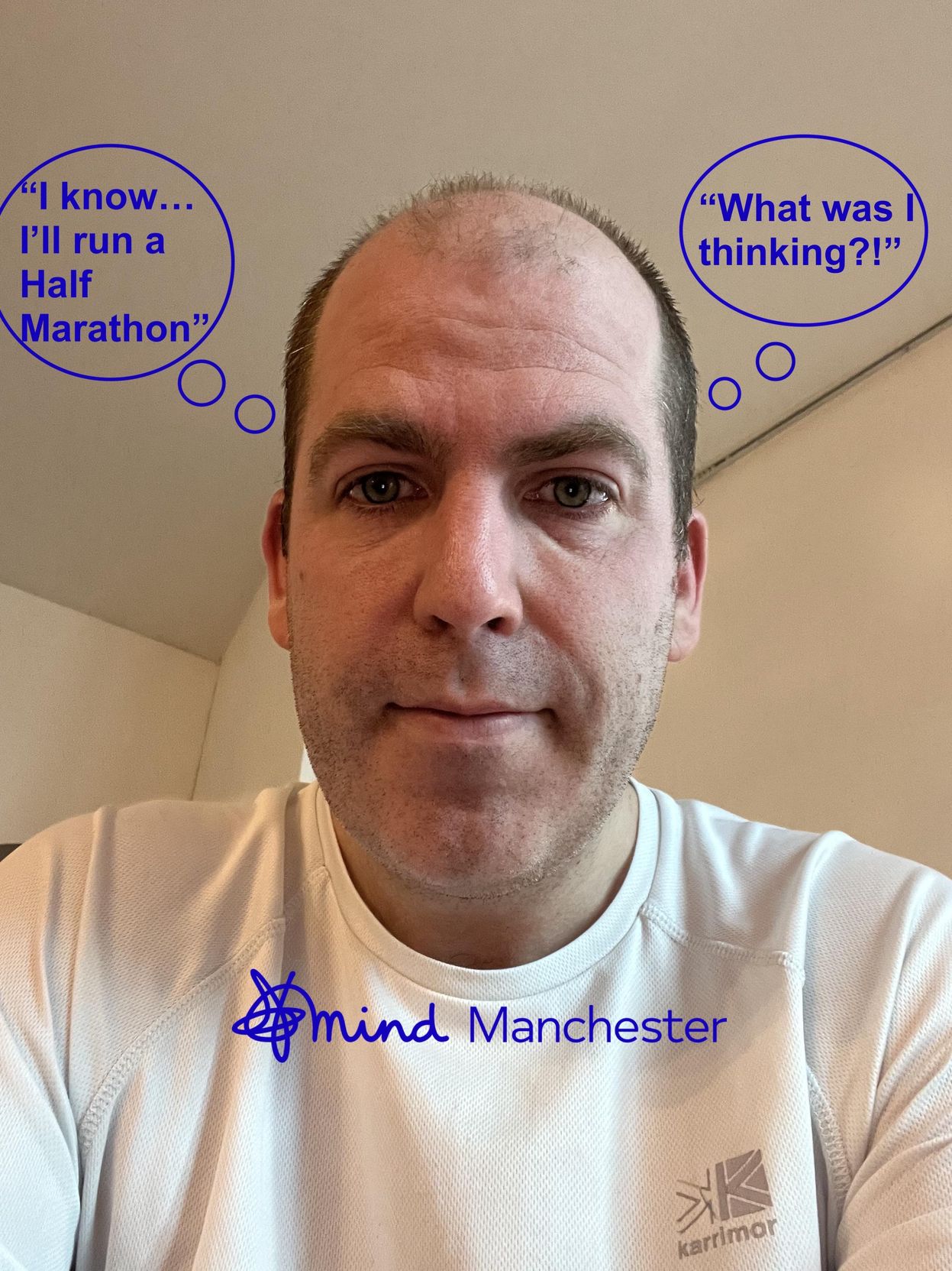 Matt Ager to run a Half Marathon for Manchester Mind - GiveWheel