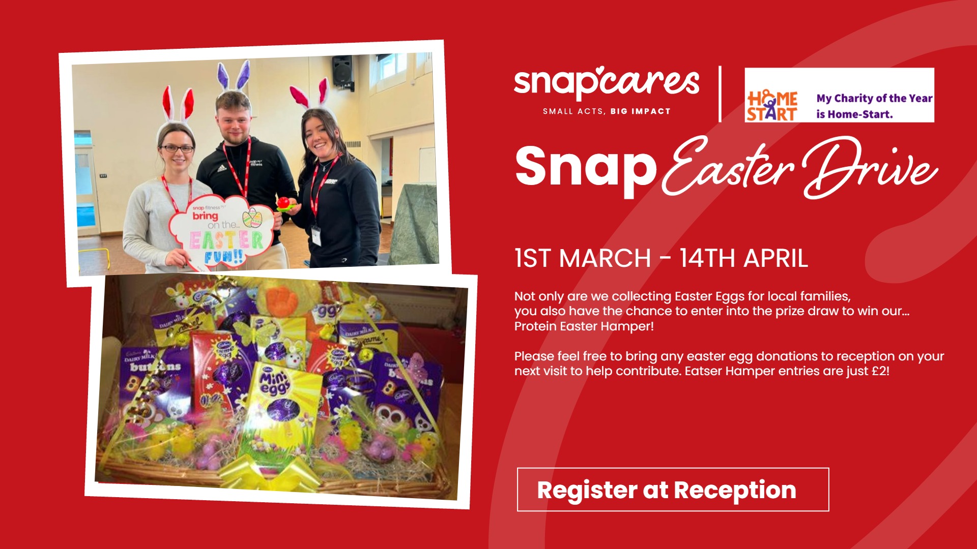 Snap Melksham - Easter Egg Drive and Hamper Competition! - GiveWheel