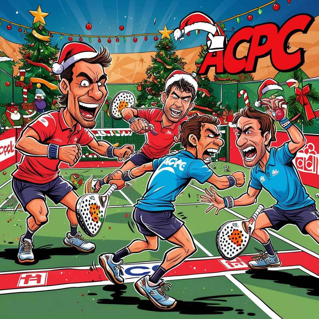 Adair Christmas Padel Cup - GiveWheel