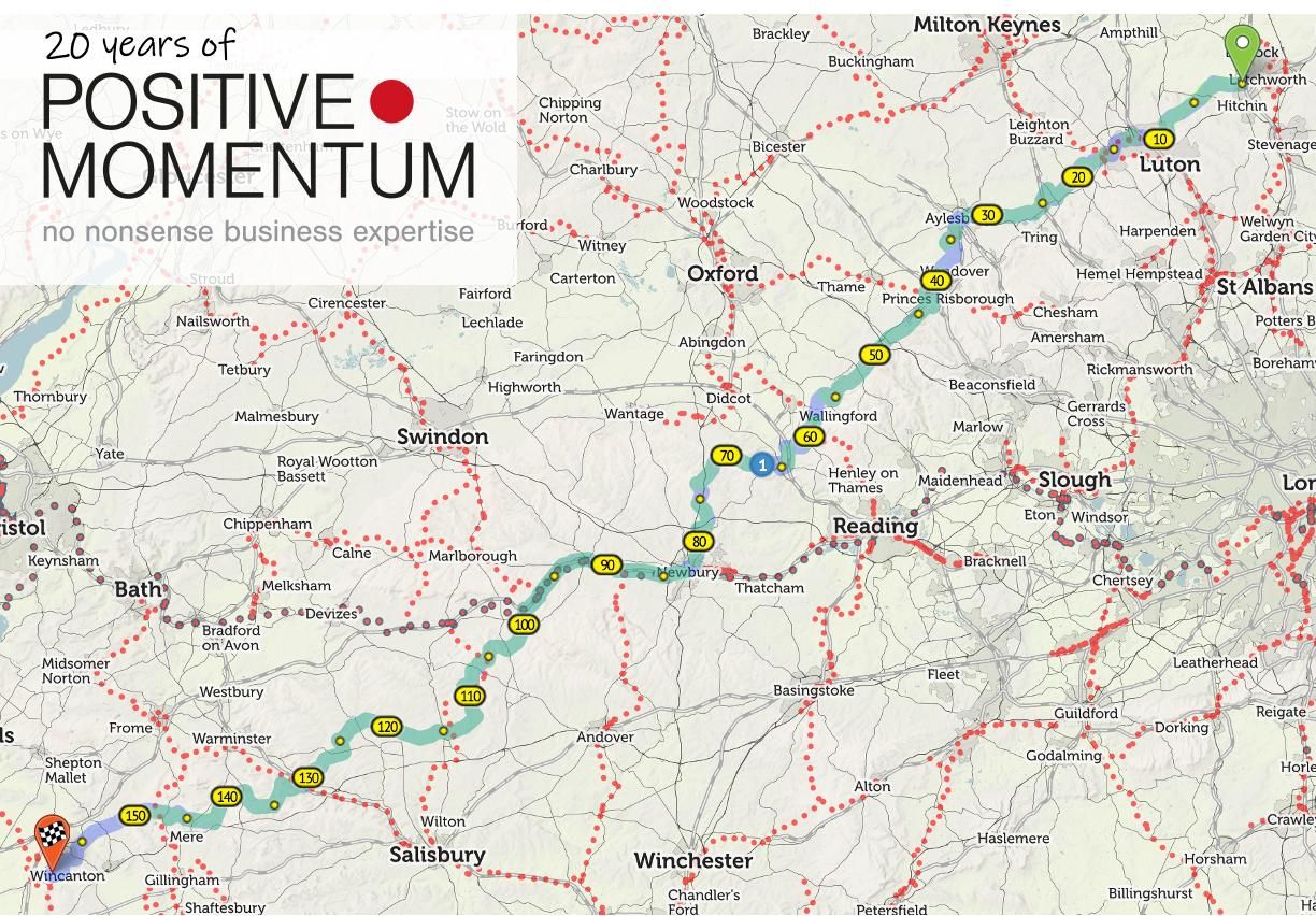 160 mile off-road cycle in 3 days for 20 years of Positive Momentum ...