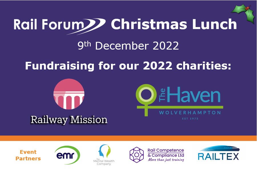 Rail Forum Christmas Lunch - supporting Railway Mission & The Haven ...