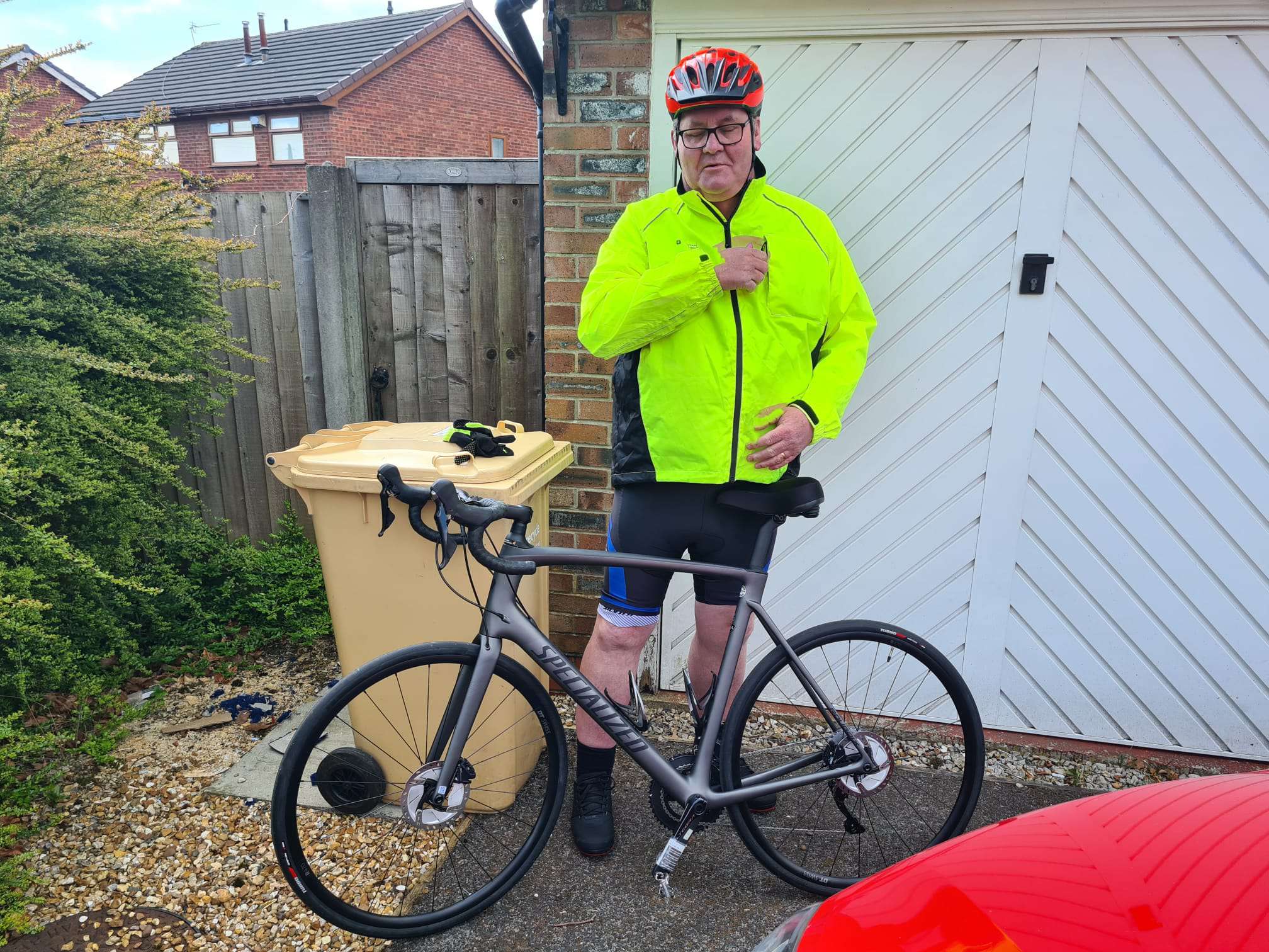 Stephen's Manchester to Blackpool bike ride! - GiveWheel